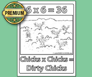 Multiplication Coloring Pages - Multiplication.com