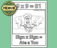 Multiplication Coloring Pages - Multiplication.com