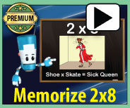 Fact Specific Resources for the EIGHTS - Multiplication.com