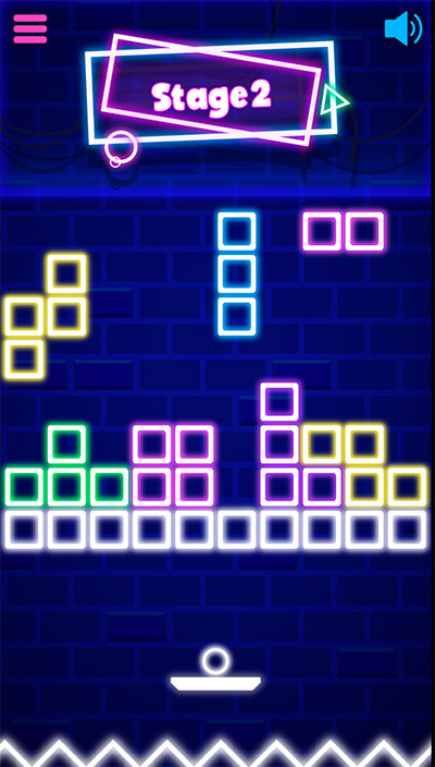 Neon Bricks Multiplication