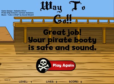 Pirate Ship - Free Online Math Game