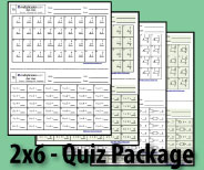 Printable Quizzes - Multiplication.com