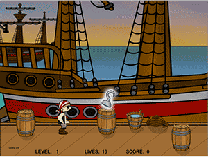 Pirate Ship - Free Online Math Game