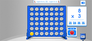 Multiplication 4 in a Row - Multiplication.com